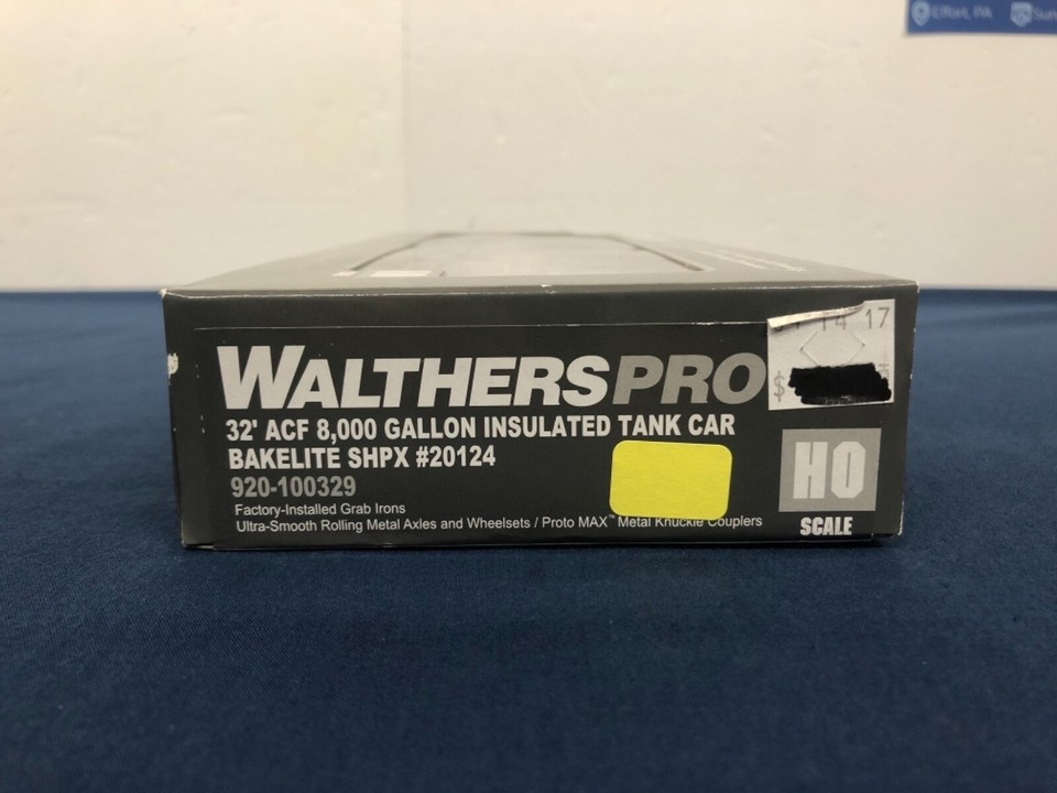 Walthers HO Bakelite SHPX #20124 32 ACF 8,000 Tank Car 920-100329 | eBay