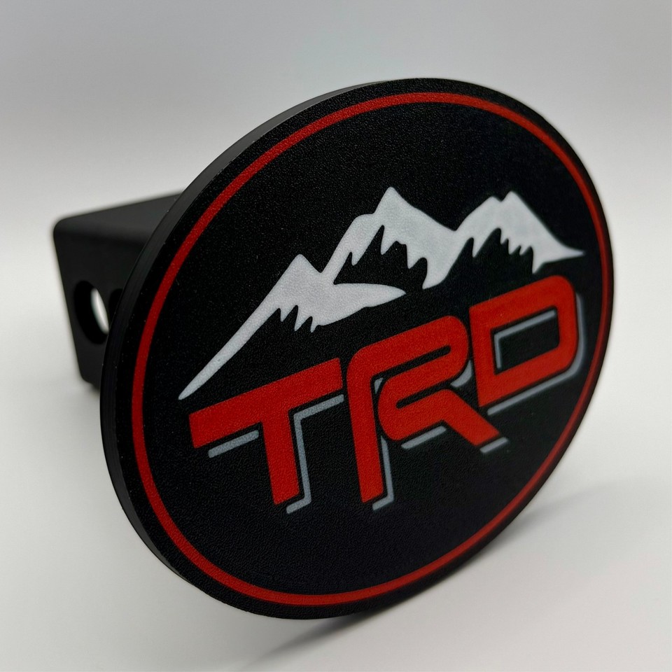 TRD Mountain Tow Hitch Cover for Toyota - Tow Hitch Plate | eBay