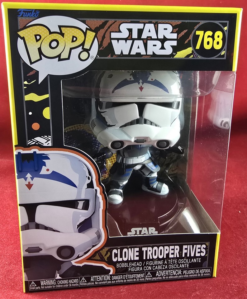 Clone troops fives funko # 768 (nib) With Pop Protector 889698838139| eBay