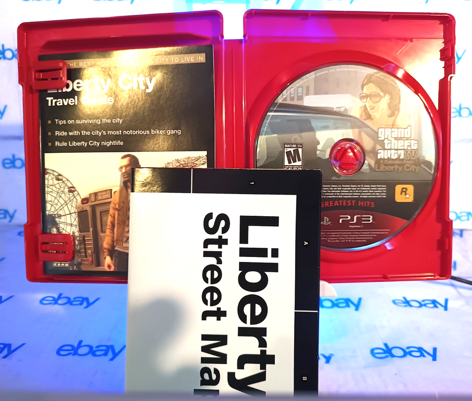 Grand Theft Auto IV Episodes from Liberty City Complete Edition PS3 CIB ...