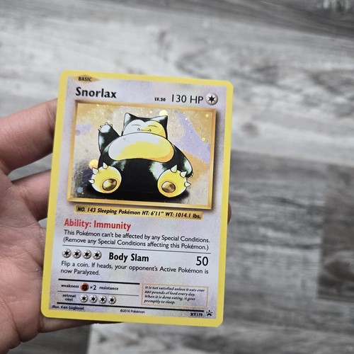 Snorlax XY179 Evolutions Black Star Promo Holo Rare Pokemon Card | eBay
