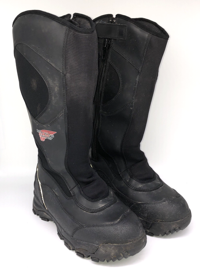 Red Wing Sz 8 EE #3049 Black Work Boots Calf Kanye West Balenciaga ...