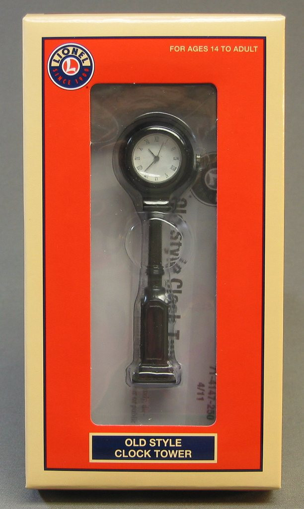 LIONEL O GAUGE OLD CLOCK TOWER track scenery building train street 6 ...
