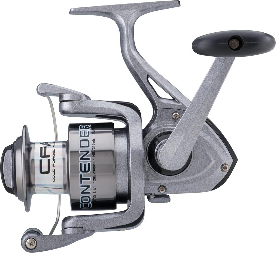 Shakespeare Contender Spinning Fishing Reel, Size 60, Instant Black | eBay