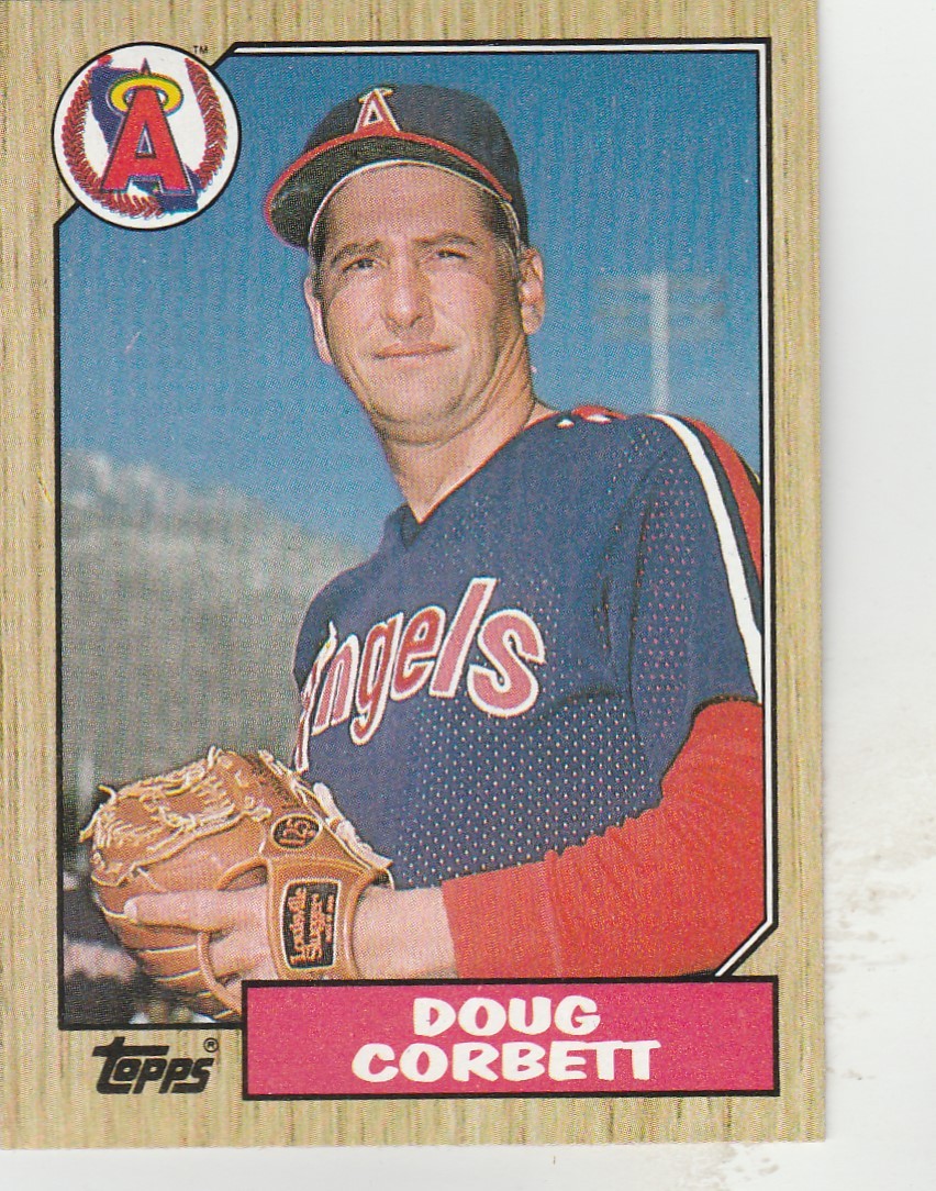 FREE SHIPPING-MINT-1987 Topps California Angels #359 Doug Corbett | eBay