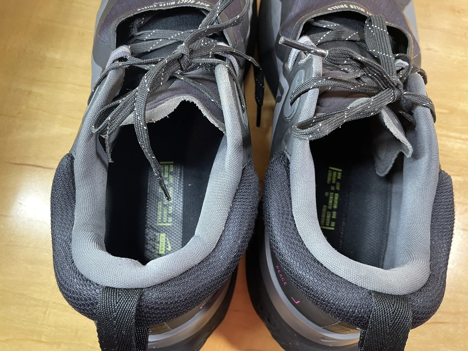 Nike React Shield Storm Tread Wet Traction Rubber Sho… - Gem