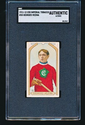 1911 C55 GEORGES VEZINA Rookie #38 SGC A - No Creases | eBay