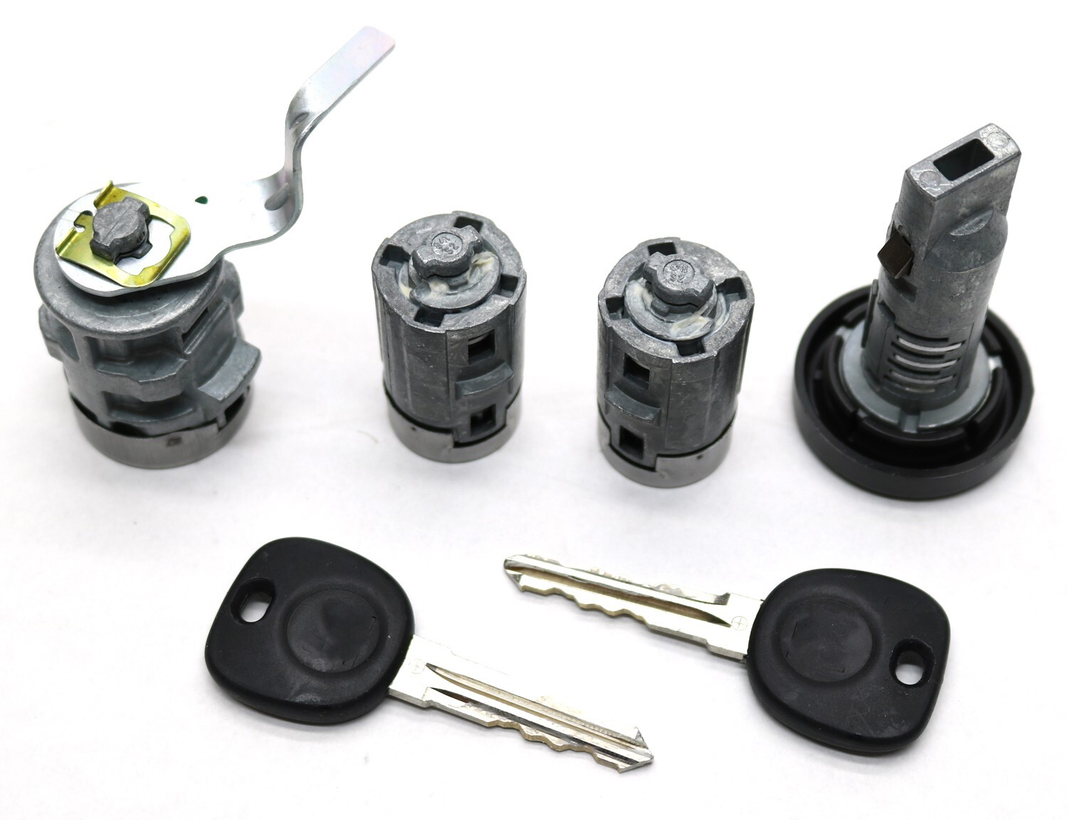New Lockcraft 4-PC Door Ignition TG Lock Cylinder Set For 07-13 ...
