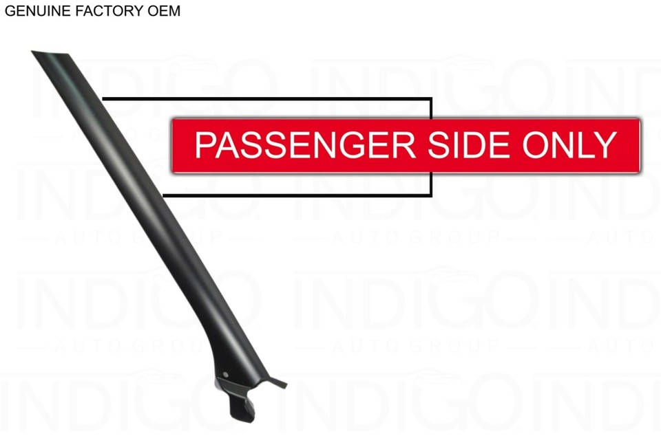 LAND ROVER SATIN BLACK MOULDING TRIM FINISHER A PILLAR RH RANGE SPORT ...