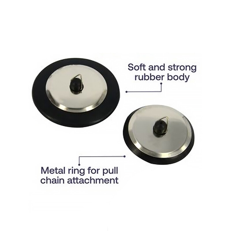 4Pcs Multi Fit Plug Bath Sink Basin Easy Squeeze Lift 50mm/70mm ...