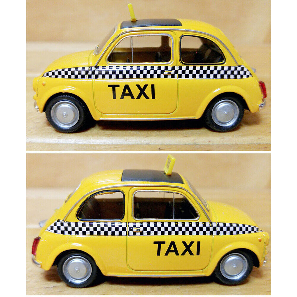 Fiat Nova 500 Taxi / 1:43 Scale Diecast / Mini Car Miniature Toy | eBay UK