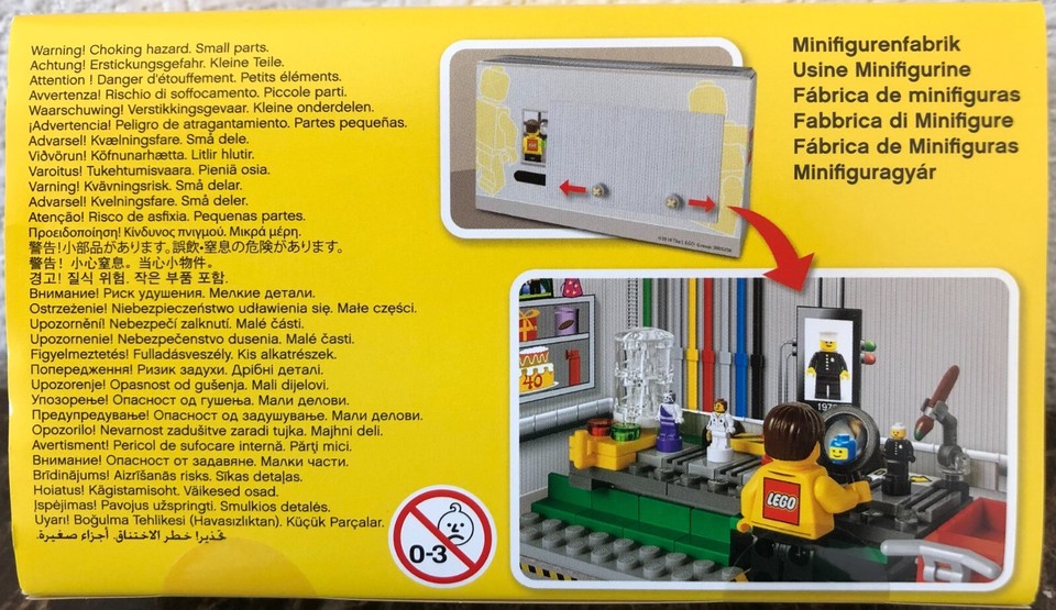LEGO Minifigure Factory Set 5005358 New, Factory Sealed! | eBay