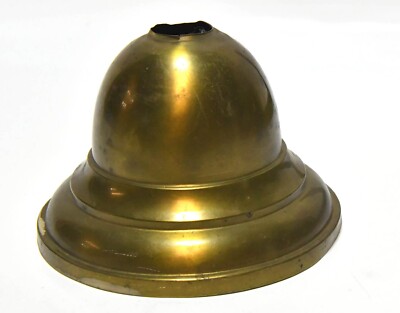 VINTAGE BRASS BELL CEILING CANOPY D | eBay