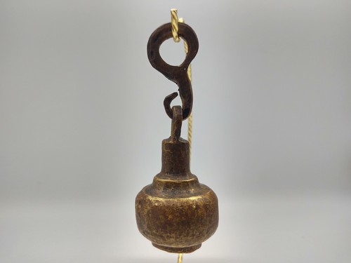 Antique Vintage Brass Pear Bell Shape Hanging Beam Balance Scale ...