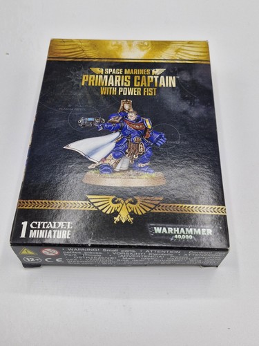 Warhammer 40k Space Marine Primaris Captain With Power Fist - Limited ...