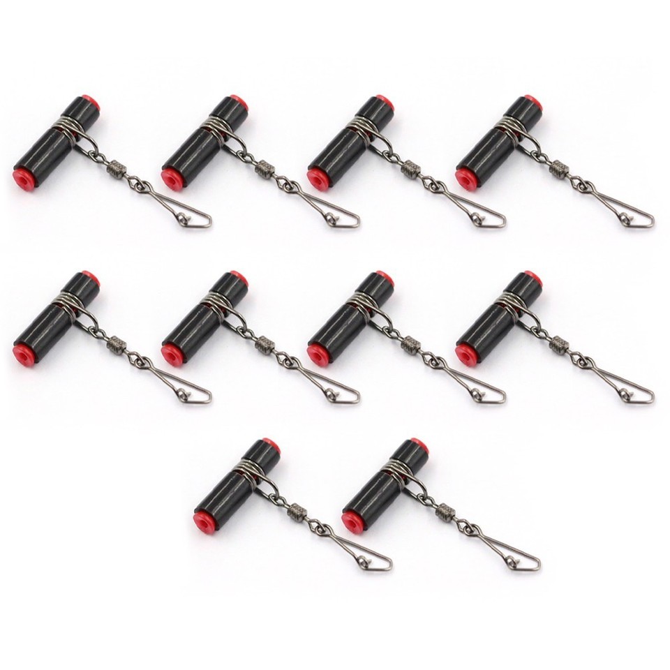 10* Saltwater Fishing Balance Line Sinker Slider Swivel Quick Pin Hook ...