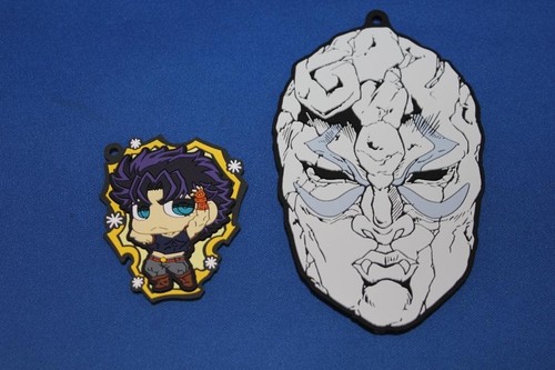 JoJos Bizarre Adventure Jonathan stone mask rubber key cha set of ...