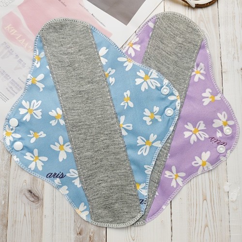 Reusable Menstrual Cloth Sanitary Non-slip Soft Monthly Absorbent ...