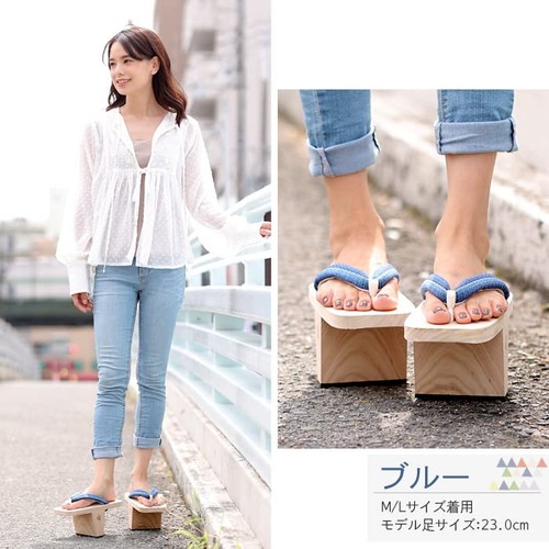 Takeharu Tengu Geta 8cm Long Single-Toothed Geta Indoor Use Paulownia ...