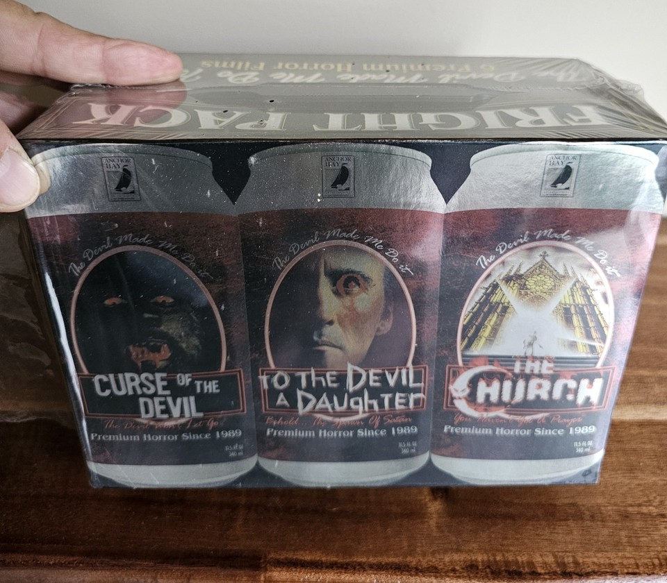 Fright Pack: The Devil Made Me Do It 6 Prem Horror Film DVD Rare Anchor ...