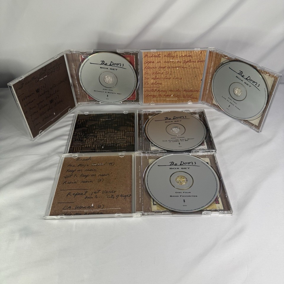 The Doors – The Doors Box Set (1997, 4CD) Book Included 75596212328| eBay