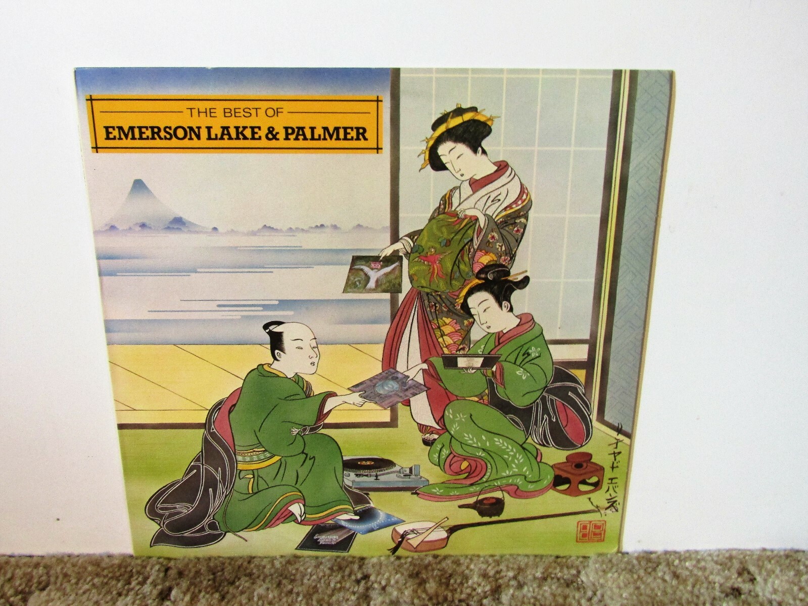 EMERSON LAKE & PALMER "THE BEST OF ELP " PROGRESSIVE ROCK COLLECTIBLE ...