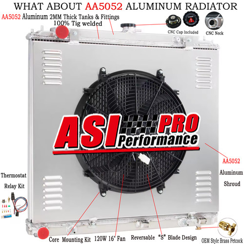3Row Radiator Shroud Fan Relay Fit Nissan Navara D40 Pathfinder 05-12 ...