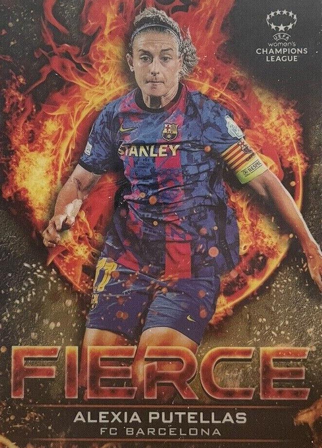 2021-22 Topps Chrome UEFA Women's Champions League - Fierce Alexia ...