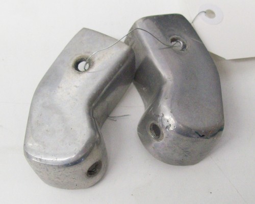1988 Larson Delta Conic Aluminum Transom / Splash Well Caps Covers nice ...