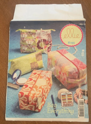 McCall's Ellie K155 Zippered Cases Travel Bags Fat Quarters Uncut ...