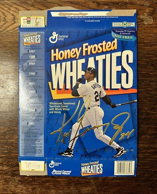 1997 Ken Griffey, Jr. Honey Frosted Wheaties Cereal Box Empty ...