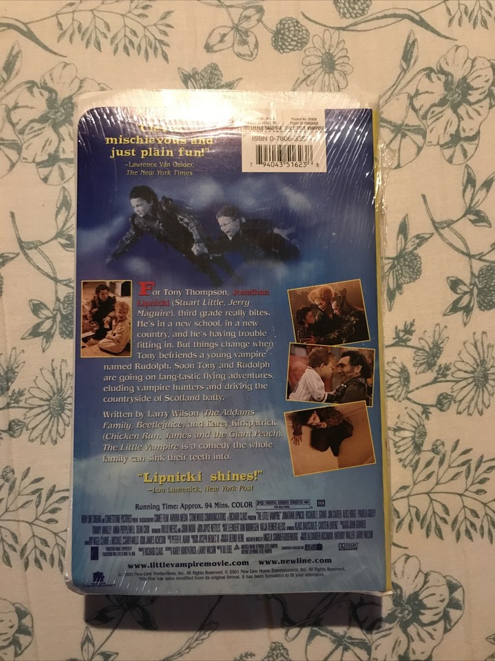 The Little Vampire (VHS, 2001, Clam Shell) 794043516238| eBay