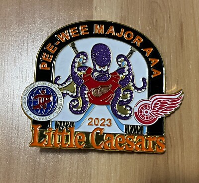 LITTLE CAESARS DETROIT PEE WEE QUEBEC 2023 HOCKEY PIN | eBay
