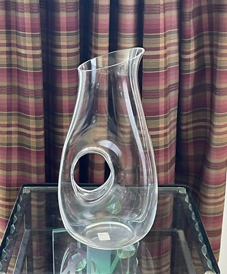 Crate & Barrel Ona Large Clear Glass Pitcher 46 Ounces | eBay