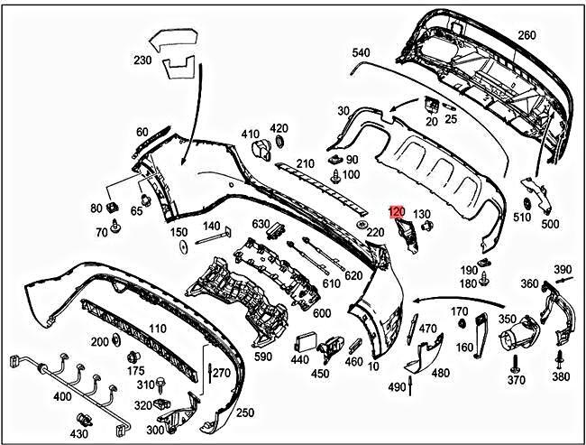 Mercedes-Benz 1568850265 Genuine OEM Rear Mount for sale online | eBay