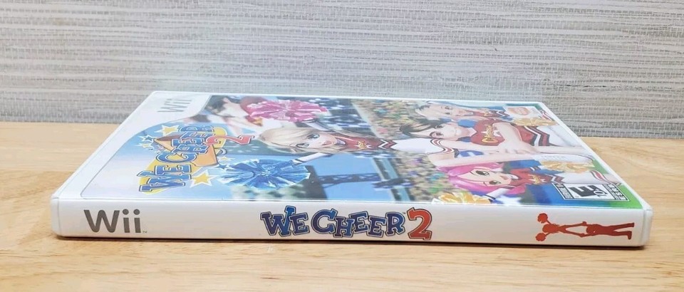 Nintendo Wii We Cheer 2 Video Game 2009 Complete W/ Manual 722674800167 ...