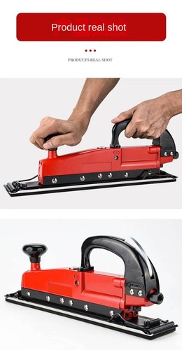 Pneumatic Wire Drawing Machine Linear Track Sander Shaped Sandpaper ...