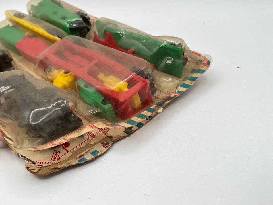 Vintage 1960's Processed Plastic Co. HO Gauge Freight Train Set X-15 ...