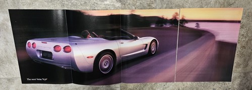 1997 Chevrolet Corvette C5 Convertible Fold Out Print Ad Magazine ...