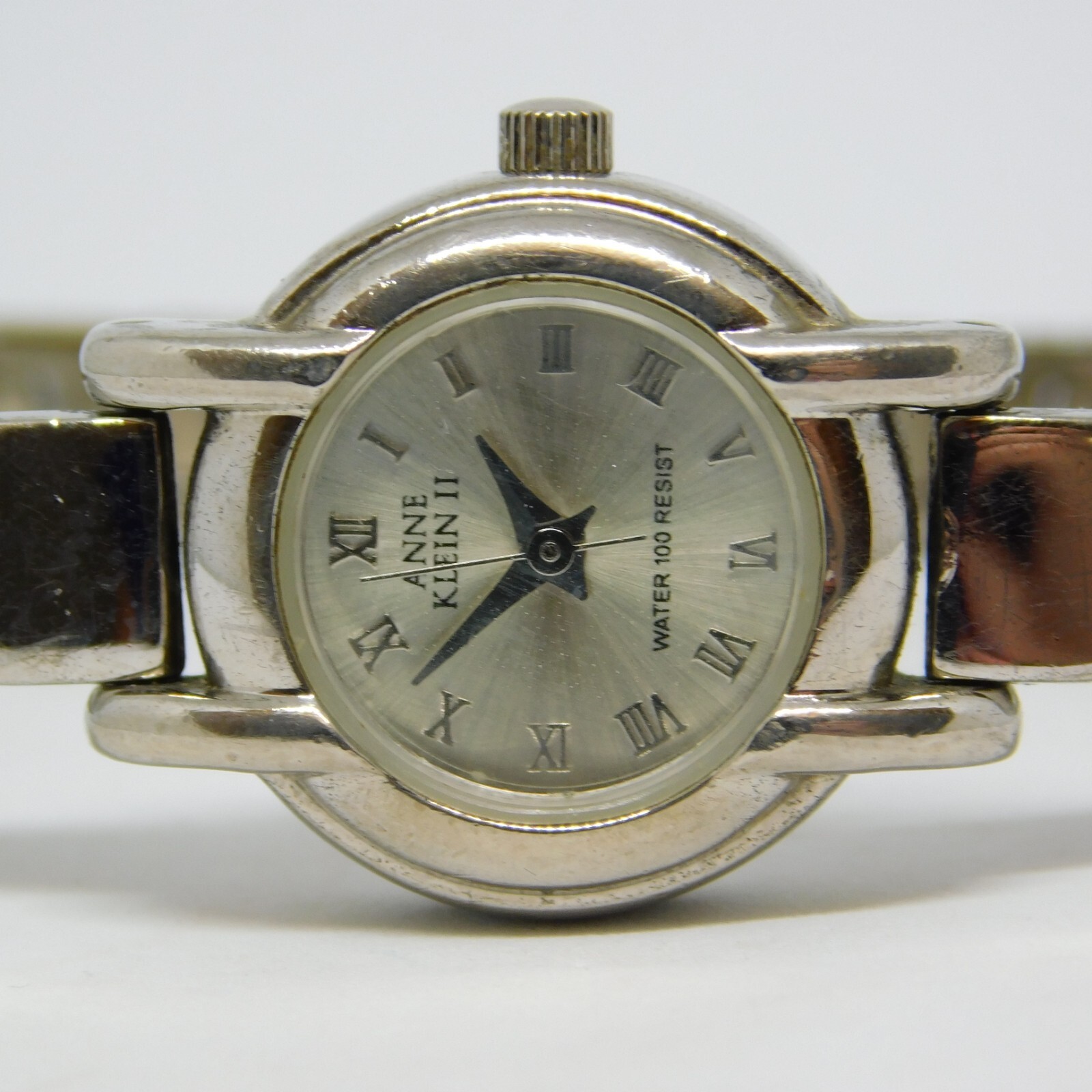 Anne Klein II Women's Silver Tone Quartz Watch 10/4312-13 WR 100ft for ...