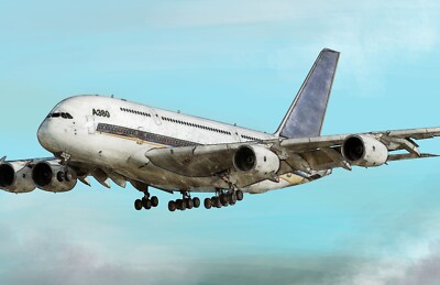 Titan Model Kits 1:72 A380 Scale Model Kit | eBay