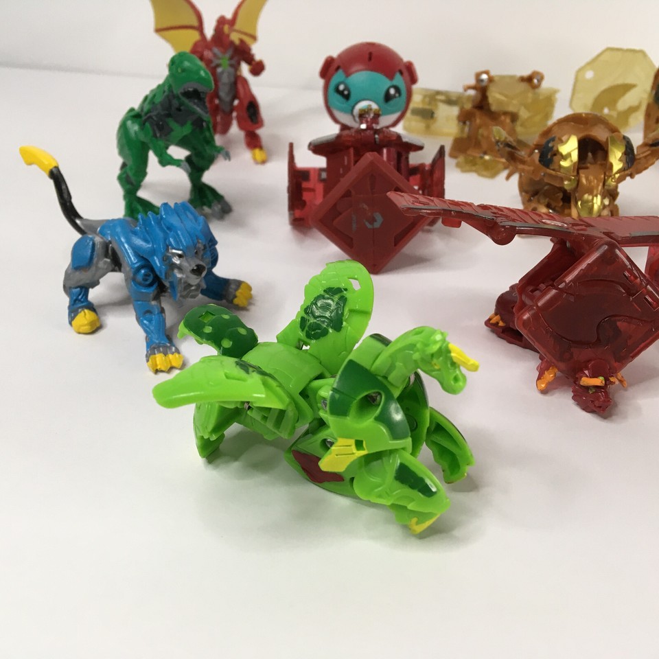 Bakugan Geogan Rising Geoforge Dragonoid Ultimate Viloch Figure Lot | eBay