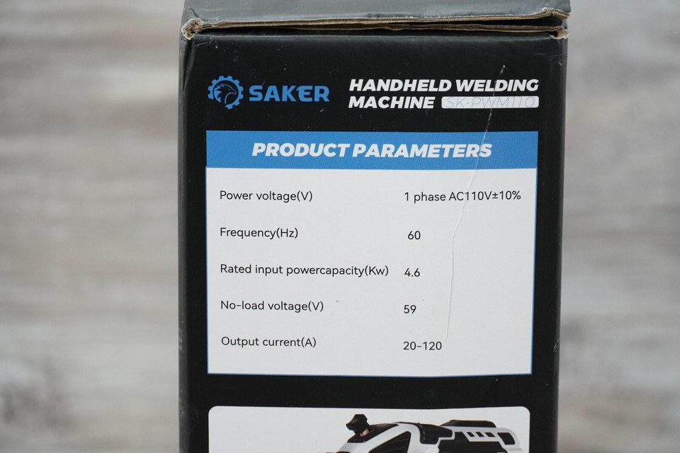 Saker Portable Electric Welding Machine,110V Portable Welder Handheld ...