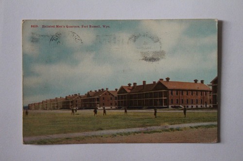 Enlisted Men's Quarters Fort Russell Cheyenne Wyoming Antique Military ...