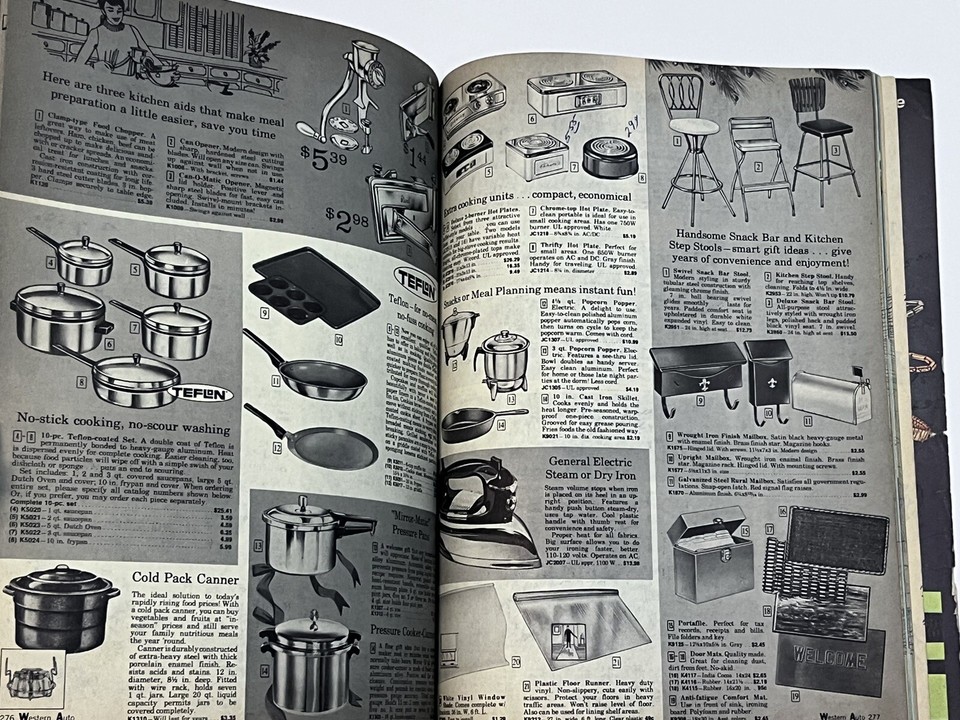 Vtg 1969-70 Western Auto Fall/Winter Catalog Xmas Toys Guns Trains ...