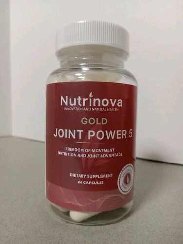 Nutrinova Gold Joint Power 5 Dietary Supplement 60 Capsules Exp: 7/2027 | eBay