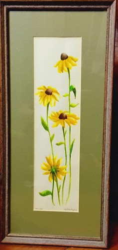 1978 Original SALLY PARKS DWYER Framed Painting " BROWN EYES " | eBay