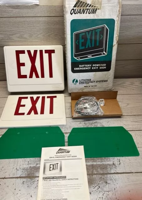 Battery Powered Emergency Exit Lights | Shelly Lighting Battery Powered Emergency Exit Lights | Shelly Lighting