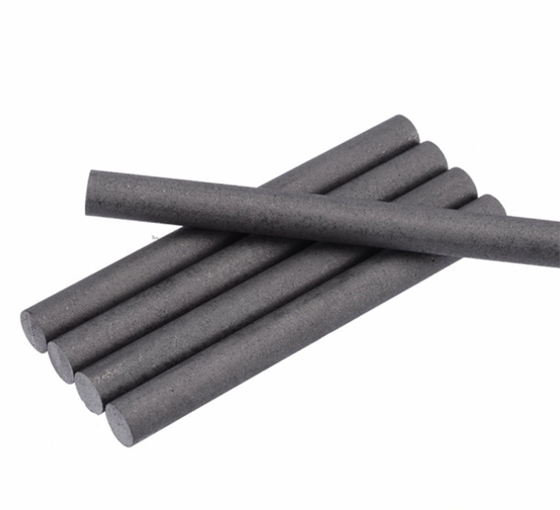 High Purity Density Graphite Electrode Carbon Round Bar Cylindrical Rod ...