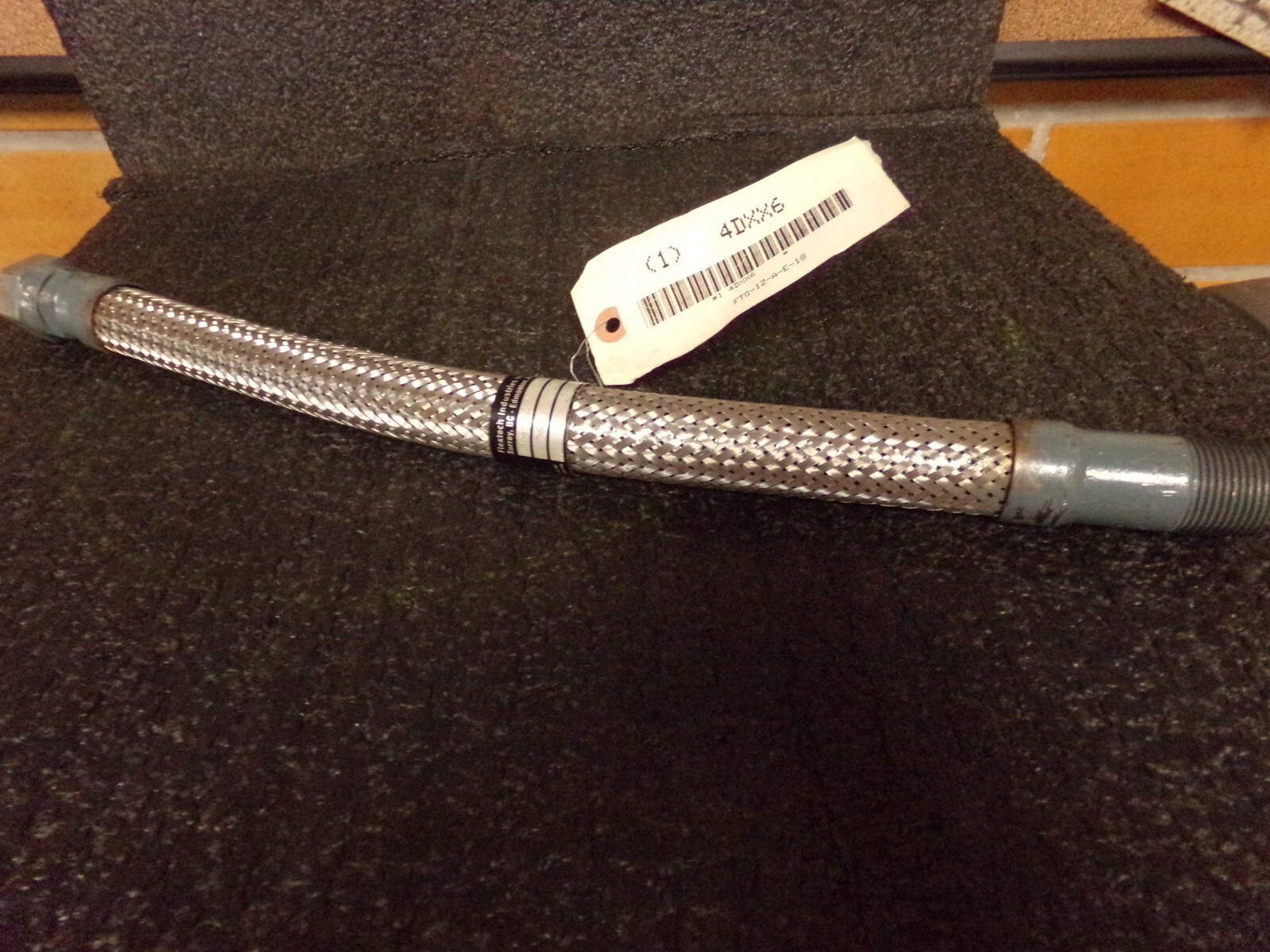 PENFLEX Flexible Metal Hose Assembly , 3/4 in Hose Inside Dia., FTG-12 ...